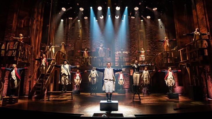 Broadway Theater Stage